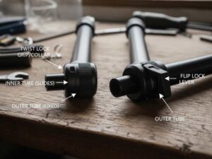 Telescoping Pole Locking Mechanisms | Twist vs Flip vs Button Lock ...