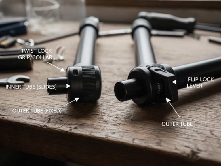 Telescoping Pole Locking Mechanisms | Twist vs Flip vs Button Lock ...